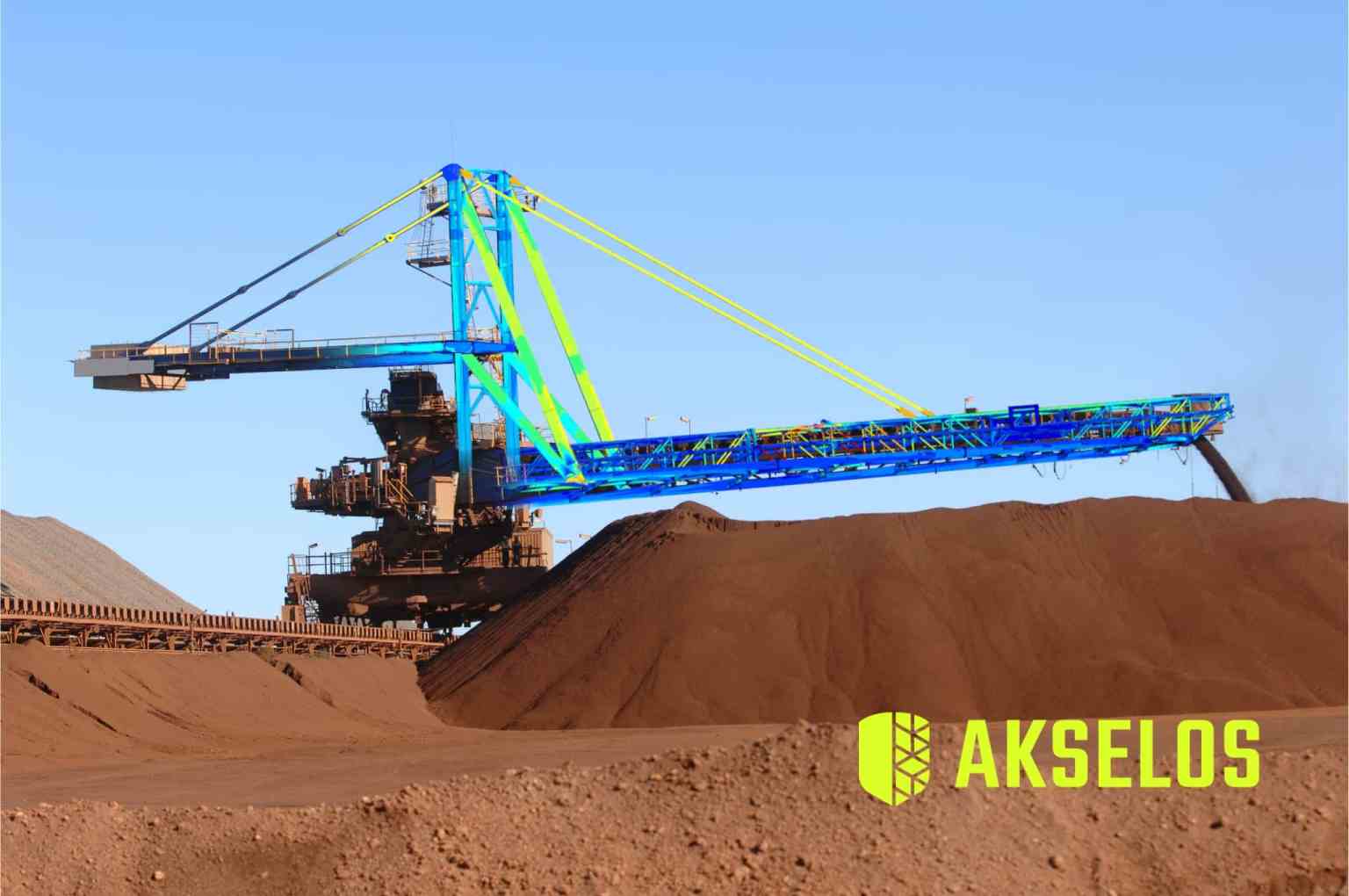 How to Build a Model of a Mining Stacker with Akselos
